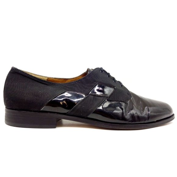 Carlo Morandi | Shoes | Carlo Morandi Black Patent Leather Lace Up ...